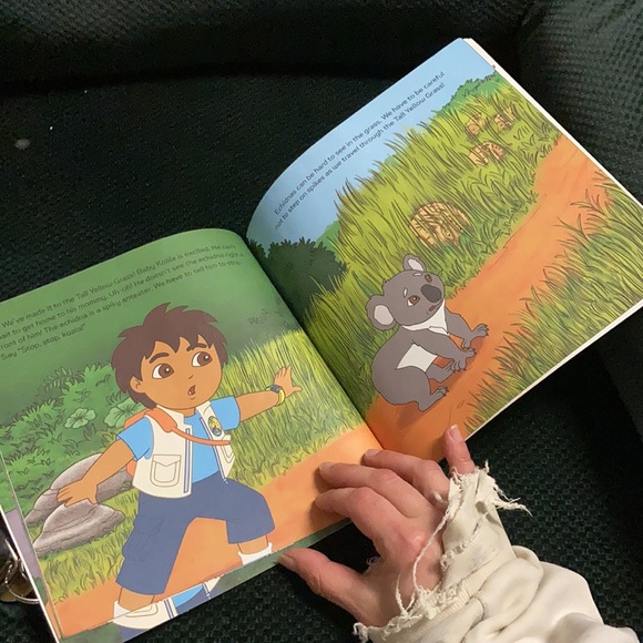 Nickelodeon | Other | Go Diego Go Run Run Koala Kids Book | Poshmark